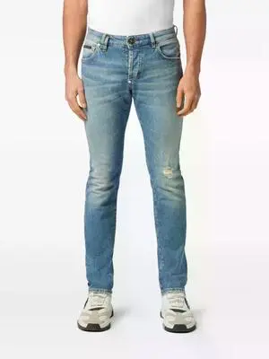 Philipp Plein Logo-patch Jeans