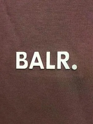 BALR. Logo-print Zip Up Hoodie