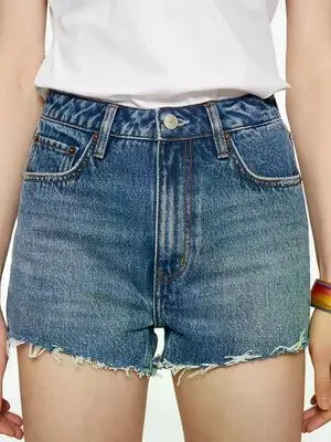 HEY JOANIE Cut-off Denim Shorts