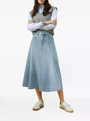 HEY JOANIE Monica Denim Skirt