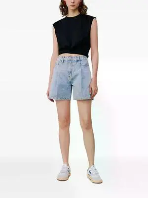 HEY JOANIE Pleated Shorts