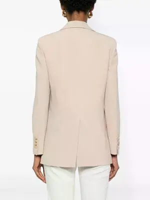 BLANCA VITA Double-breasted Blazer - Neutrals