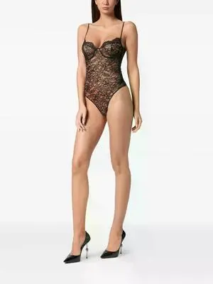 Philipp Plein Lace Bodysuit