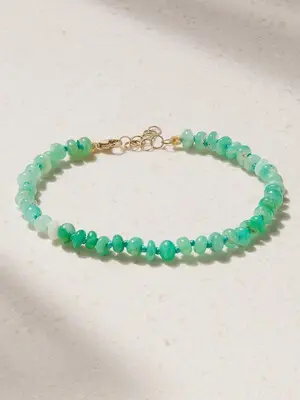 Jia Jia Arizona Gold Chrysoprase Bracelet - Green