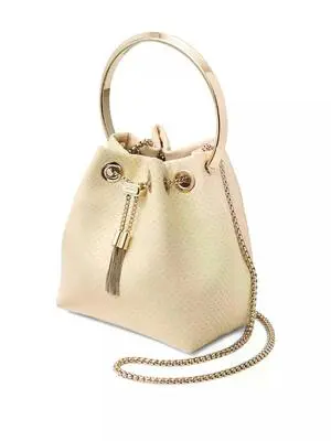 JIMMY CHOO Bon Bon Mini Bucket Bag