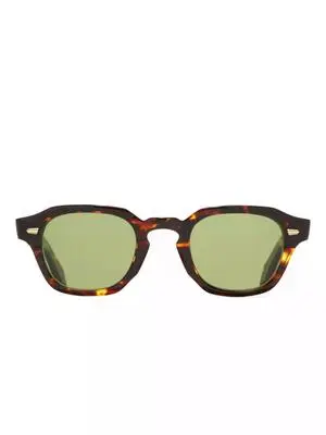 CUTLER & GROSS Tortoiseshell-effect Sunglasses - Brown