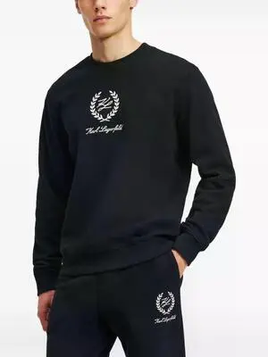 Karl Lagerfeld Embroidered-logo Sweatshirt