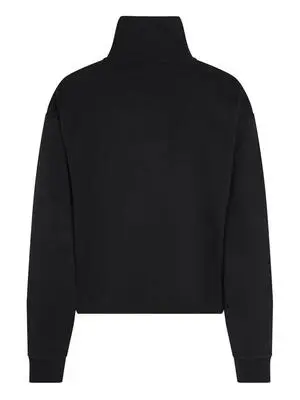 Karl Lagerfeld Zip-up High-neck Sweatshirt