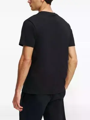Karl Lagerfeld Embroidered-logo T-shirt