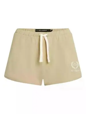 Karl Lagerfeld Hotel Karl Sweatshorts - Neutrals