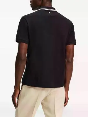 Karl Lagerfeld Contrast-trim Polo Shirt
