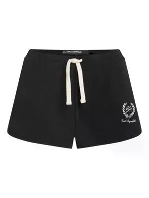 Karl Lagerfeld Hotel Karl Sweatshorts - Black