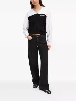 Karl Lagerfeld Two-tone Sweatshirt