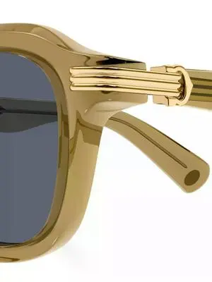 Cartier Square-frame Sunglasses - Yellow