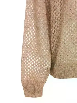 Brunello Cucinelli Open-knit Sweater