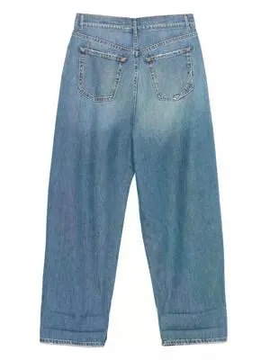 3x1 Button-fastening Straight Leg Jeans