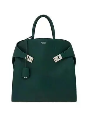 FERRAGAMO Hug Tote Bag - Green