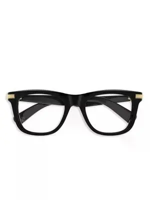 Cartier Round-frame Glasses - Black