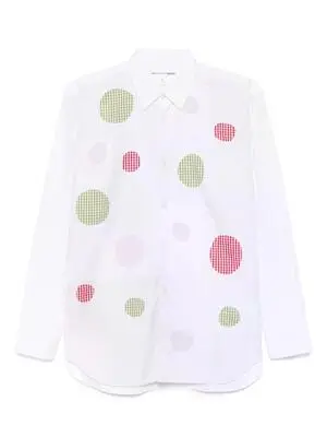 Comme Des Garçons Gingham Patch Shirt
