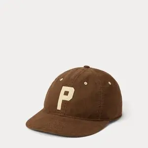 Ralph Lauren Felt-patch Ball Cap - Chocolate Mousse