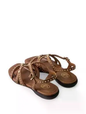 Ash Leather Sandals