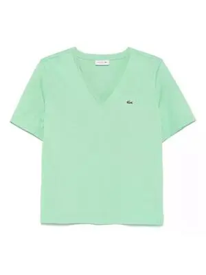 Lacoste Straight Hem T-shirts For Women