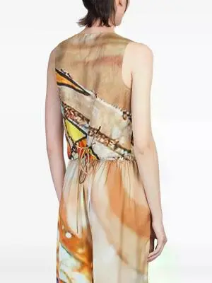 YAVI Graphic-print Vest