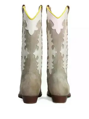 GISEL MOIRE 30mm Kansas Cowboy Boots