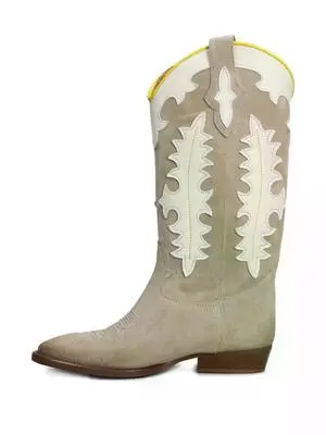GISEL MOIRE 30mm Kansas Cowboy Boots
