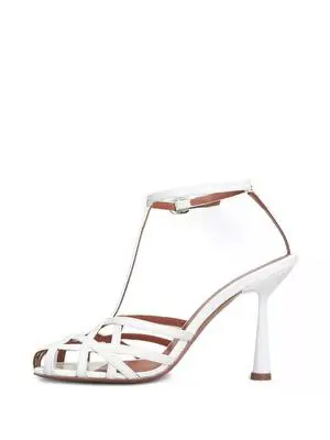CASTAGNA 100mm Lidia Sandals - White