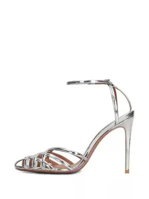 CASTAGNA 110mm Miami Sandals - Silver