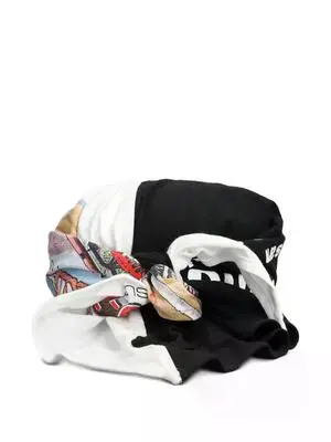 MARINE SERRE Panelled Baseball Cap