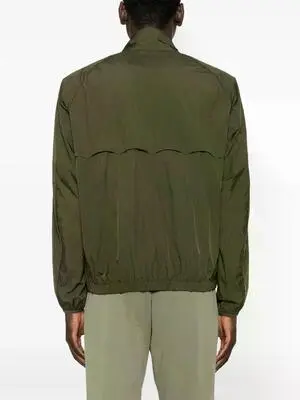BARACUTA Logo-print Jacket - Green