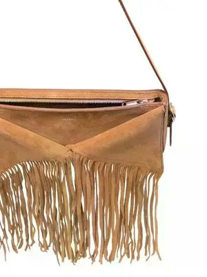 Coperni Suede Shoulder Bag - Brown