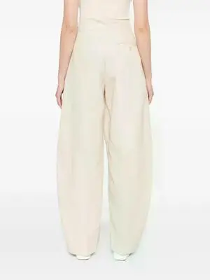 Jacquemus Le Pantalon Ovalo Trousers - Neutrals