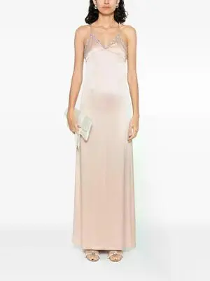 Amen Satin-finish Dress