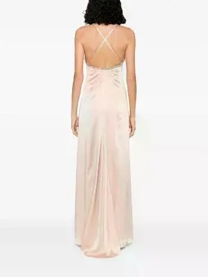Amen Satin-finish Dress