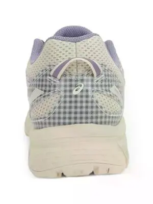 Asics Gel-venture Gingham-check Sneakers - Neutrals