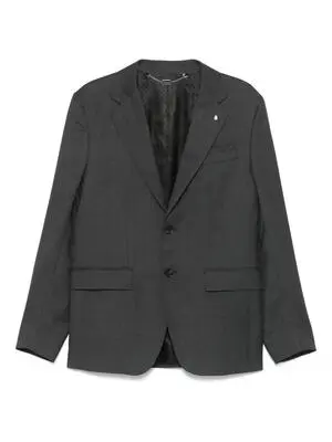 BILLIONAIRE Wool Blazer - Black