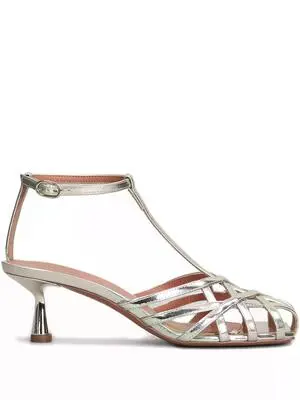 CASTAGNA 60mm Manila Sandals - Silver
