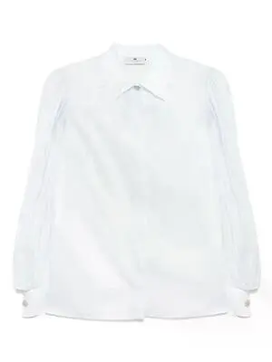 Elisabetta Franchi Flounce-sleeve Muslin Shirt