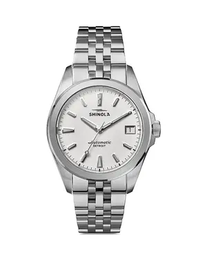 Shinola Circadian Monster Watch, 36mm - Silver/silver