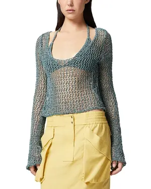 Pinko Denali Sweater - Multi Green