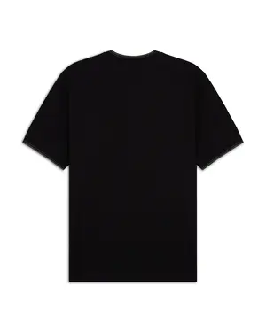 Paul Smith Regular Fit Striped Trim Tee