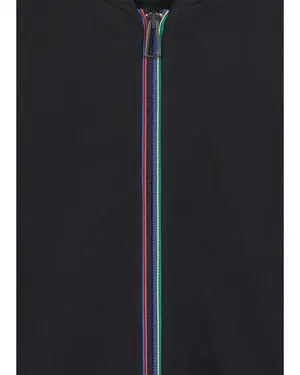 Paul Smith Regular Fit Striped Zip Hoodie