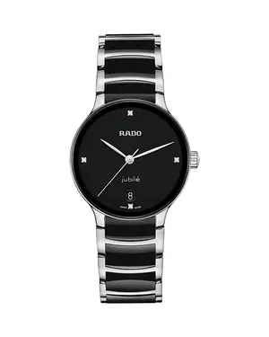 RADO Centrix Diamonds Watch 35mm - Black/two Tone