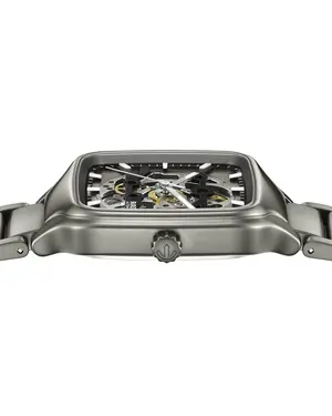 RADO True Square Automatic Watch, 38mm - Gray/gray