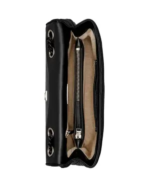 Tory Burch Kira Chevron Powder Coated Convertible Shoulder Bag