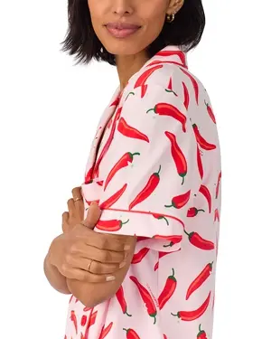 BEDHEAD PAJAMAS Short Sleeve Classic Pajama Set - Coming In Hot