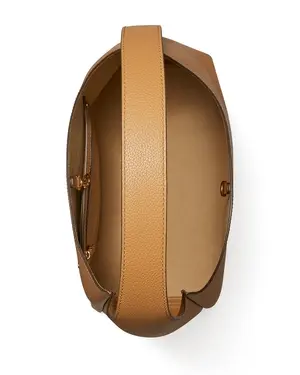 Tory Burch Romy Leather Hobo Bag - Tiramisu Leather